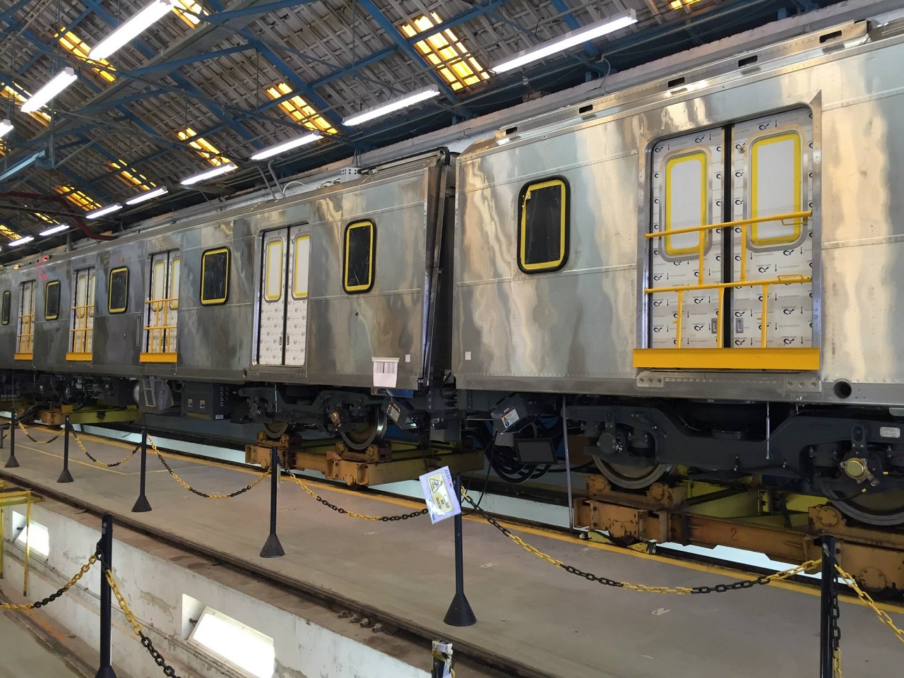 Así son los nuevos trenes Alstom para la línea H | enelSubte