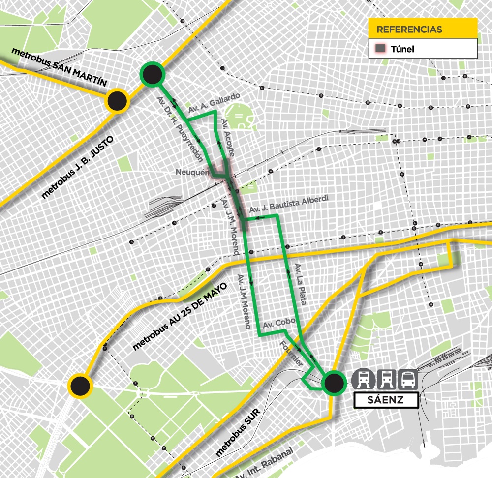 Larreta oficializa la transformación de la línea I en Metrobús | enelSubte