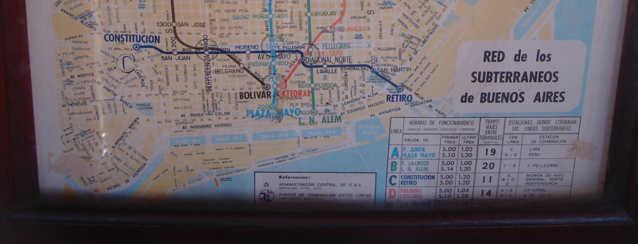 El horario limitado del Subte cumple 30 años | enelSubte