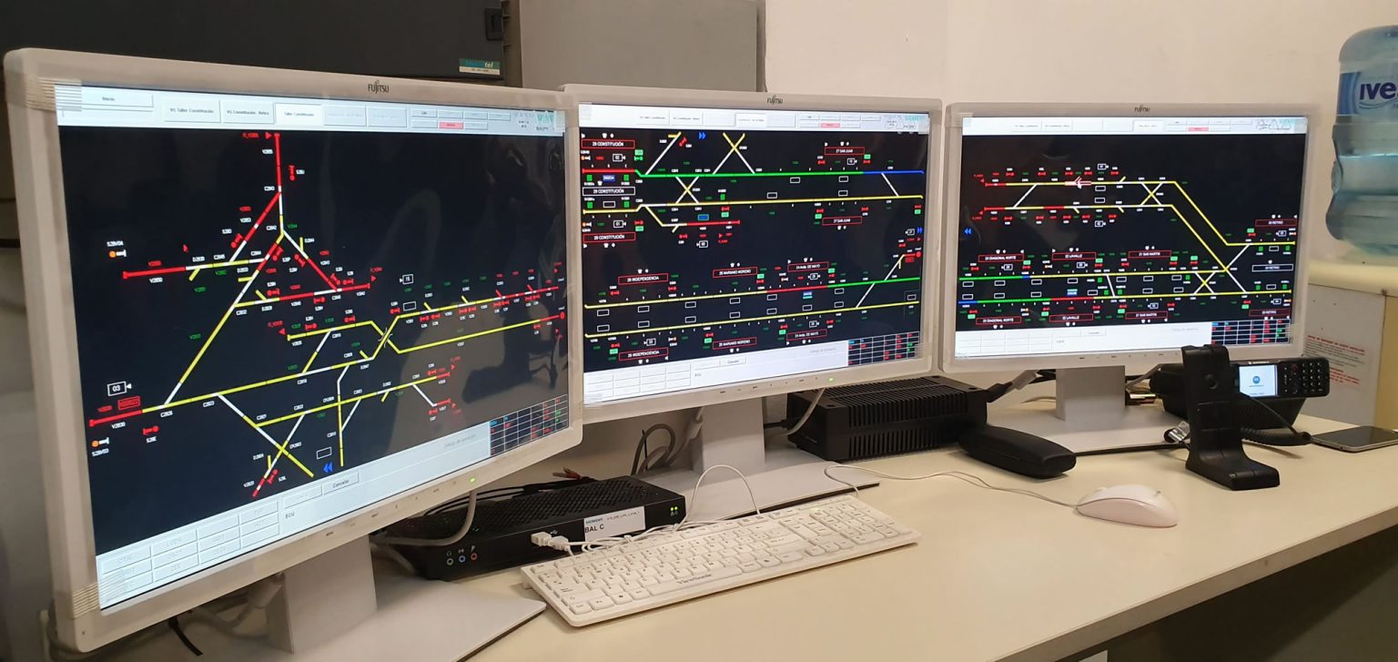 La instalación del nuevo señalamiento CBTC en la línea D ya tiene un ...
