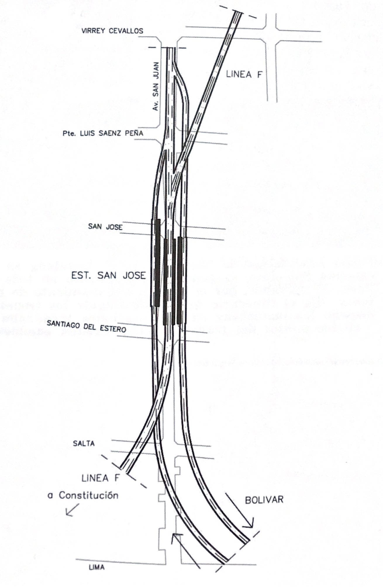 Cuando Onganía quiso construir la línea F | enelSubte