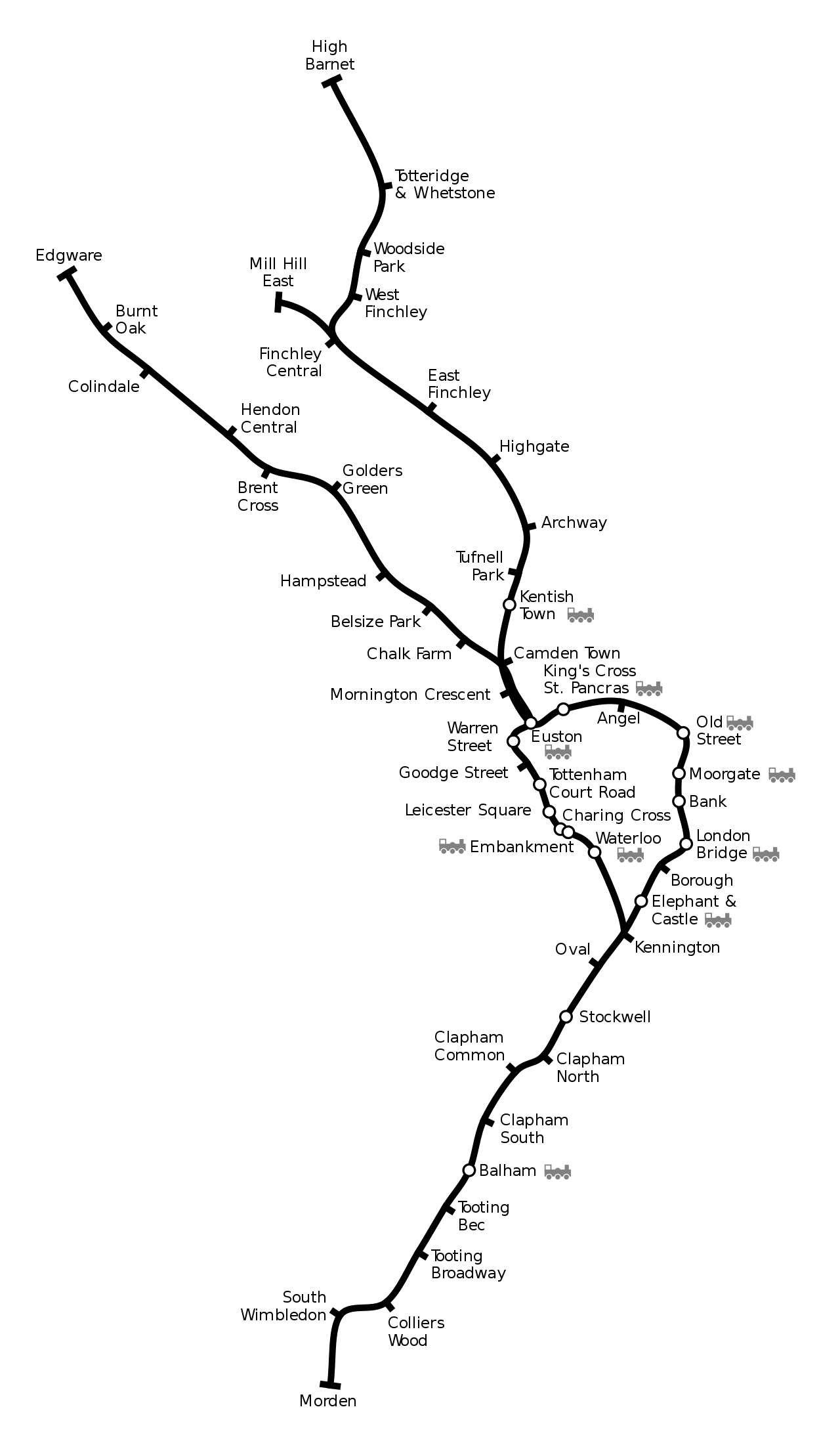 Comienzan en Londres las pruebas de la extensión de la Northern Line ...