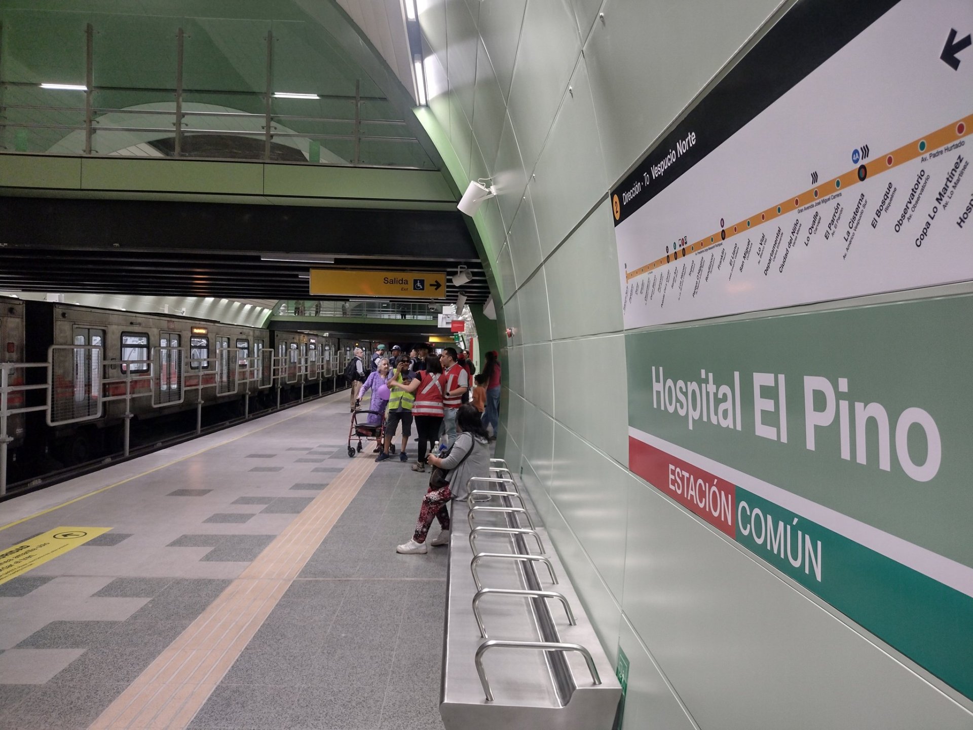 Metro de Santiago: inauguran la extensión de la línea 2 | enelSubte