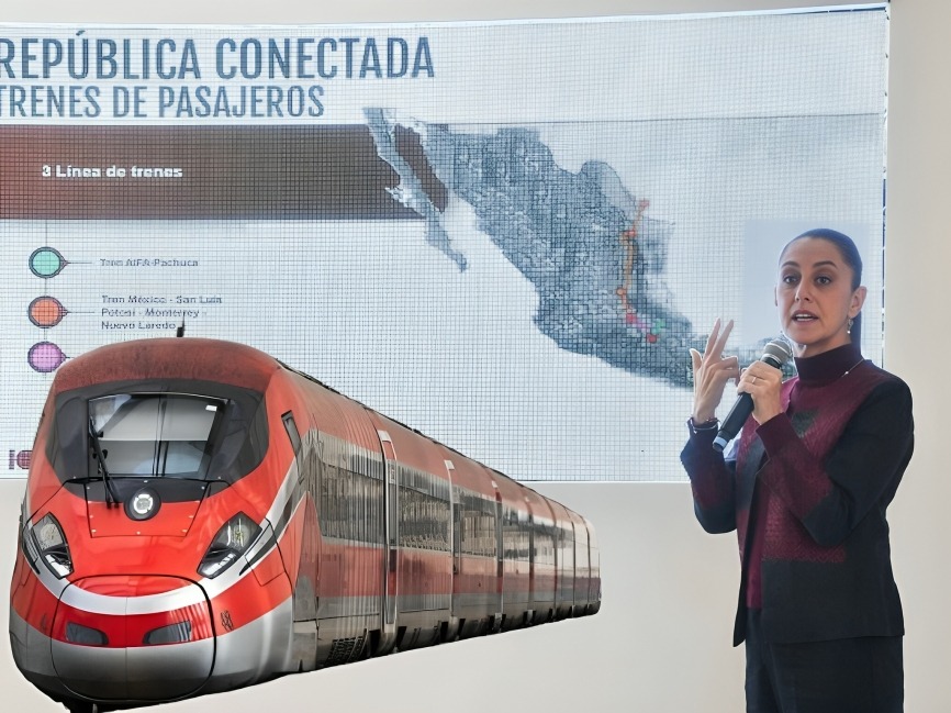 México: Claudia Sheinbaum impulsará cuatro nuevas líneas de trenes de pasajeros | enelSubte